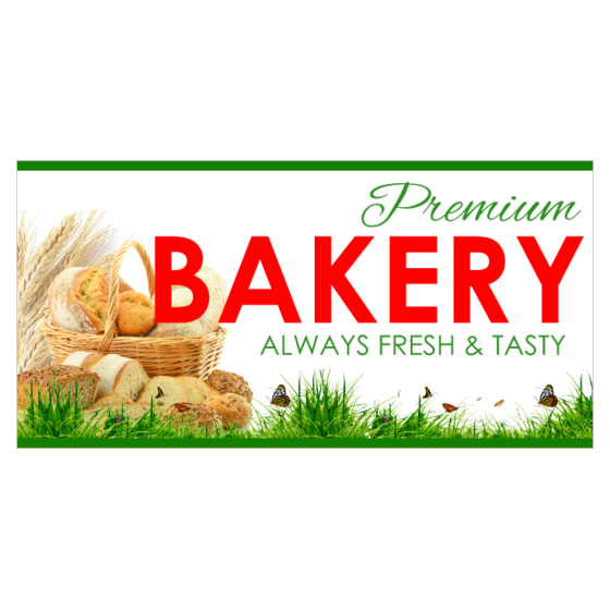 Promote Your Baked Goods With A Custom Bakery Banner - Printastic.com