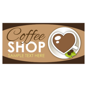Design Your Own Coffee Shop Banner Today! - Printastic.com