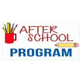 Customize After School Banners & Promote Student Programs - Printastic.com