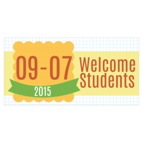 Back To School Banners You Can Order Online - Templates or Create Your ...