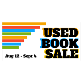 Bring Attention To Your Used Book Sale With Vinyl Banners