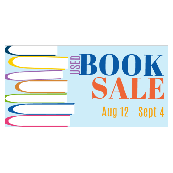 Bring Attention To Your Used Book Sale With Vinyl Banners