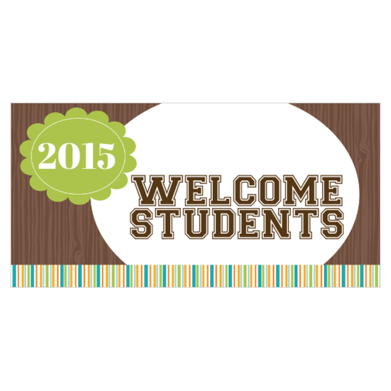 Custom Banners Welcome New Students To Your School