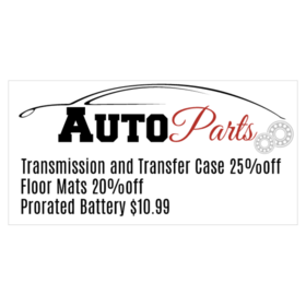 Auto Parts Store Vinyl Banners Advertising Parts Specials