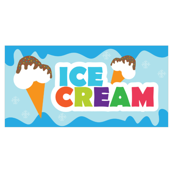Ice Cream Banner | Printastic.com