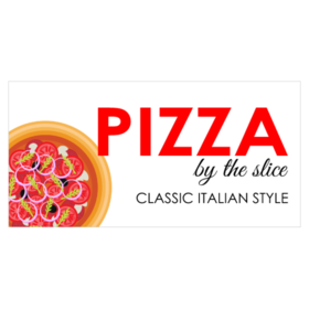 Pizza Banners | Customize pizza banner templates online to order pizza ...
