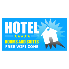 Custom Hotel Banners | Printastic.com