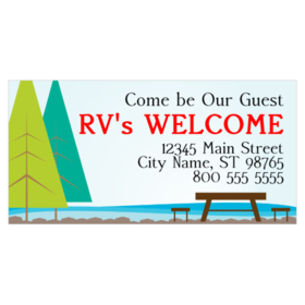 Custom RV Motorhome Park Banners | Printastic.com