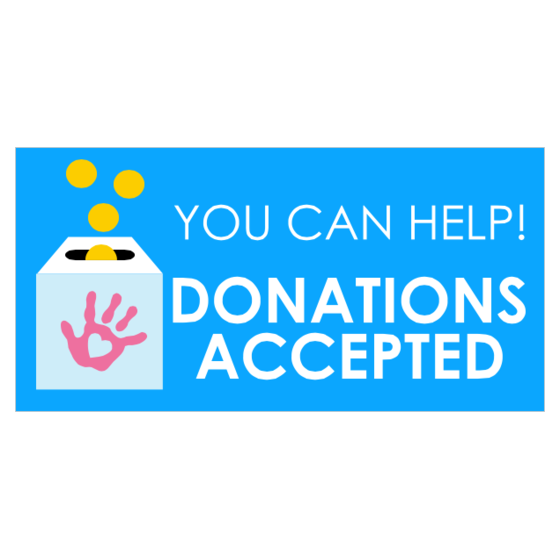 Donation Banner | Printastic.com