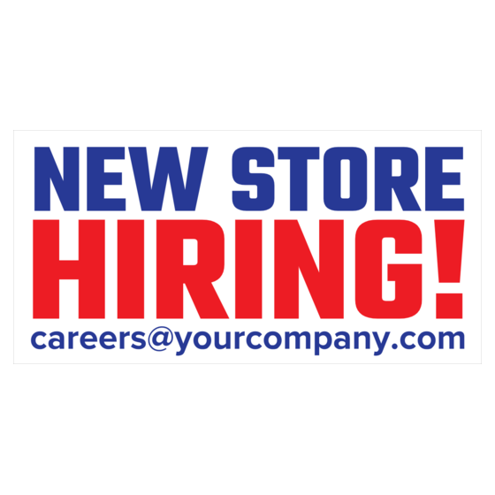 Now Hiring Banners | Printastic