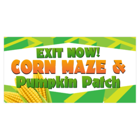 Customize our corn maze banner templates using our online editor to ...