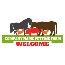 Farmer's Market Banners - Grocery Farm Fresh Produce Banners