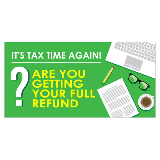 Tax Service Signs For Custom Tax Banners