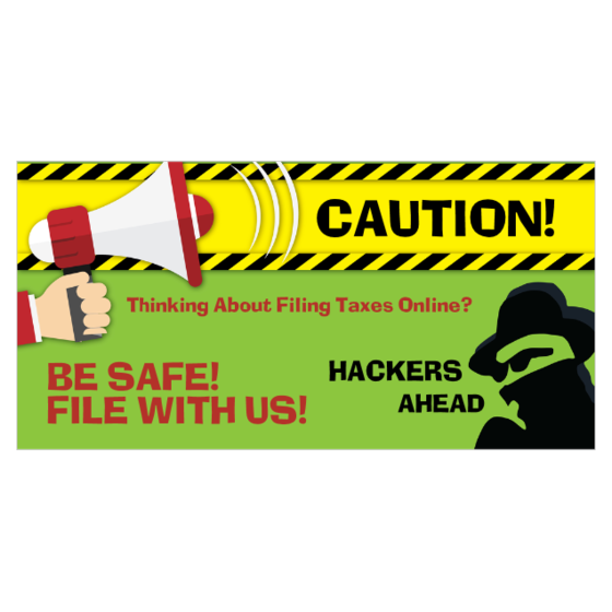 Tax Service Signs For Custom Tax Banners