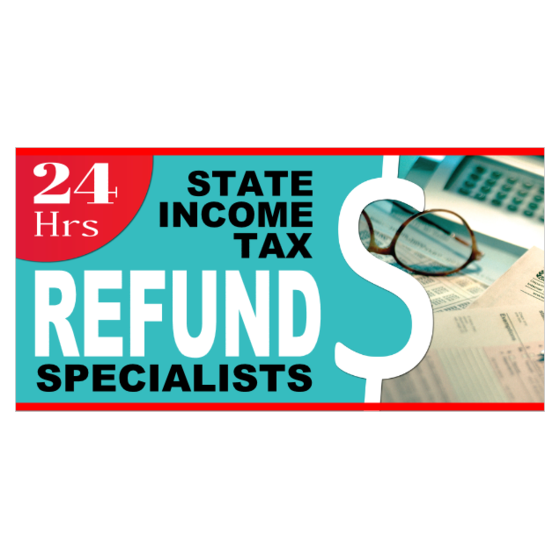 Tax Service Signs For Custom Tax Banners