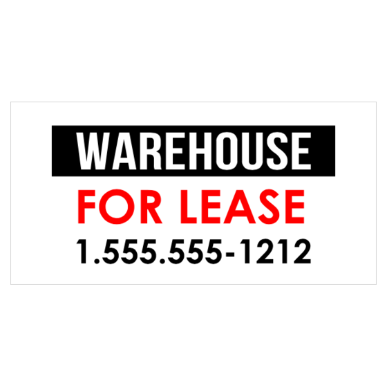 For Lease Banner | Printastic.com