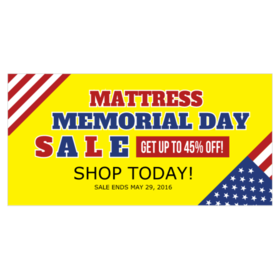 Custom Mattress Store Banners for Mattress Retailers