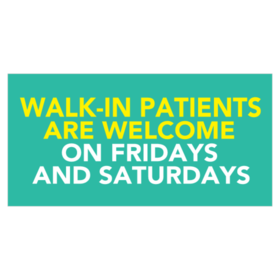 Walk-Ins Welcome Banners for Retail, Restaurants, and Spas