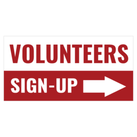 Volunteer Organization Banners | Printastic
