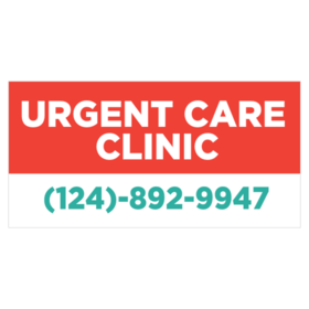 Urgent Care Banners