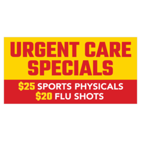 Urgent Care Banners