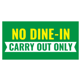 Take-Out Food Restaurant Banners | Printastic