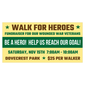 Banners for Walks and Walk events