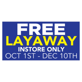 Layaway Sale Banners | Printastic