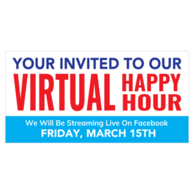 Happy Hour Banners | Printastic