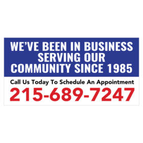 Years in Business Banners