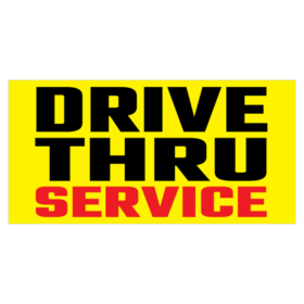Banners for Drive-Thrus and Curbside Pick Up