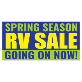 RV Dealer Sales Banners | Printastic