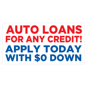 Auto Loans Banners