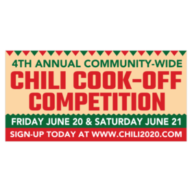 Chili Cook-Off Banners | Printastic