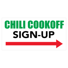 Chili Cook-Off Banners | Printastic
