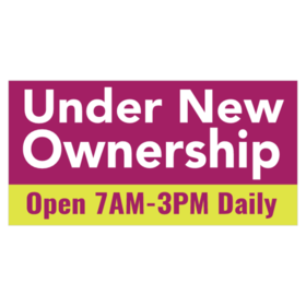 Custom Under New Ownership Banners | Printastic