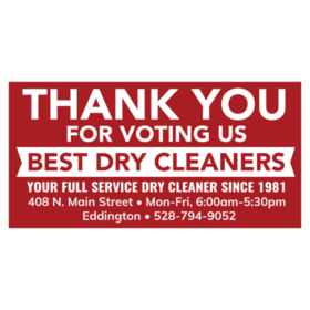 Custom Dry Cleaning Business Banners | Printastic