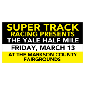 Dirt Track Sponsor Banners | Printastic