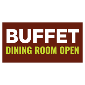 Custom Buffet Restaurant Banners | Printastic