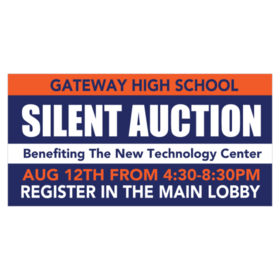 Banners for Charity Auctions