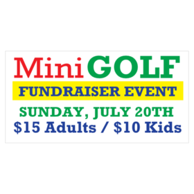 Miniature Golf Putt Putt Banners | Printastic