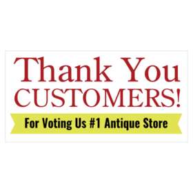 Banners for Antique Stores