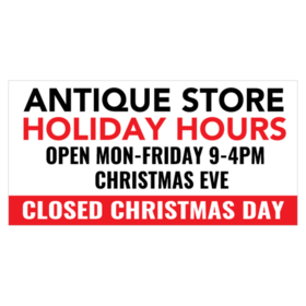 Banners for Antique Stores