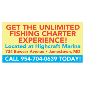 Custom Fishing Charter Banners | Printastic