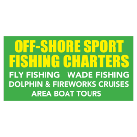 Custom Fishing Charter Banners | Printastic
