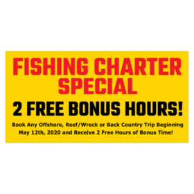 Custom Fishing Charter Banners | Printastic