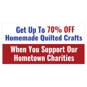 Charity Sales and Fundraising Banners