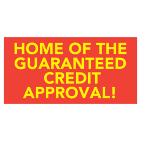 Guaranteed Credit Approval Banners | Printastic