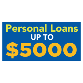 Loans Banner and Signs