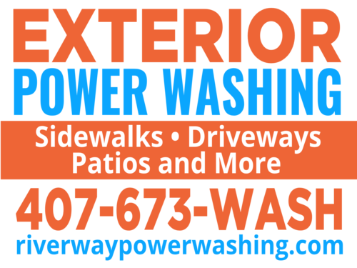Pressure Washing Yard Signs